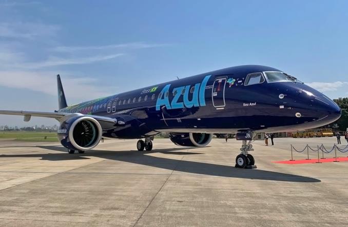 Embraer dostarczył pierwszego E195-E2 do linii AZUL - Rynek Lotniczy