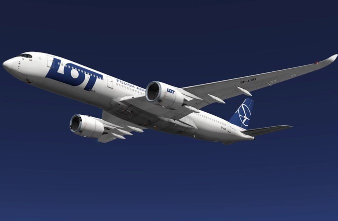 Czy tak mogą wyglądać nowe Airbusy A350 w barwach LOT-u? - Rynek Lotniczy