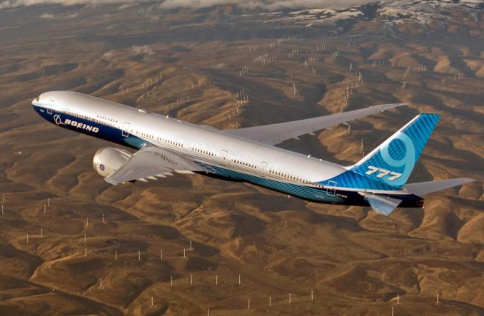 Boeing B777X podczas pierwszego lotu (Zdjęcia) - Rynek Lotniczy