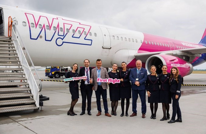 Wizz Air zainaugurował rejsy z Rzeszowa do Rzymu (zdjęcia) - Rynek Lotniczy