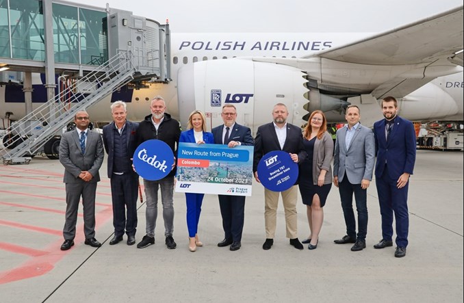 LOT zainaugurował czarterowe rejsy Dreamlinerami z Pragi do Kolombo - Rynek Lotniczy