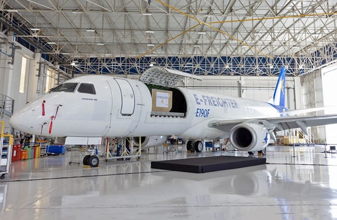 Embraer pokazał pierwszego E-Jeta E190F - Rynek Lotniczy