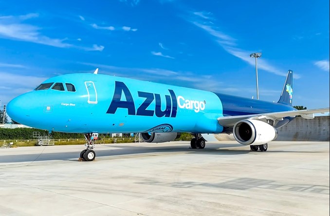 Azul Cargo odebrały pierwszego airbusa A321F - Rynek Lotniczy